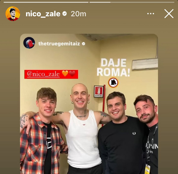 Instagram, Zalewski al concerto di Gemitaiz e Madman al Palalottomatica ... Instagram, Zalewski al concerto di Gemitaiz e Madman al Palalottomatica ...