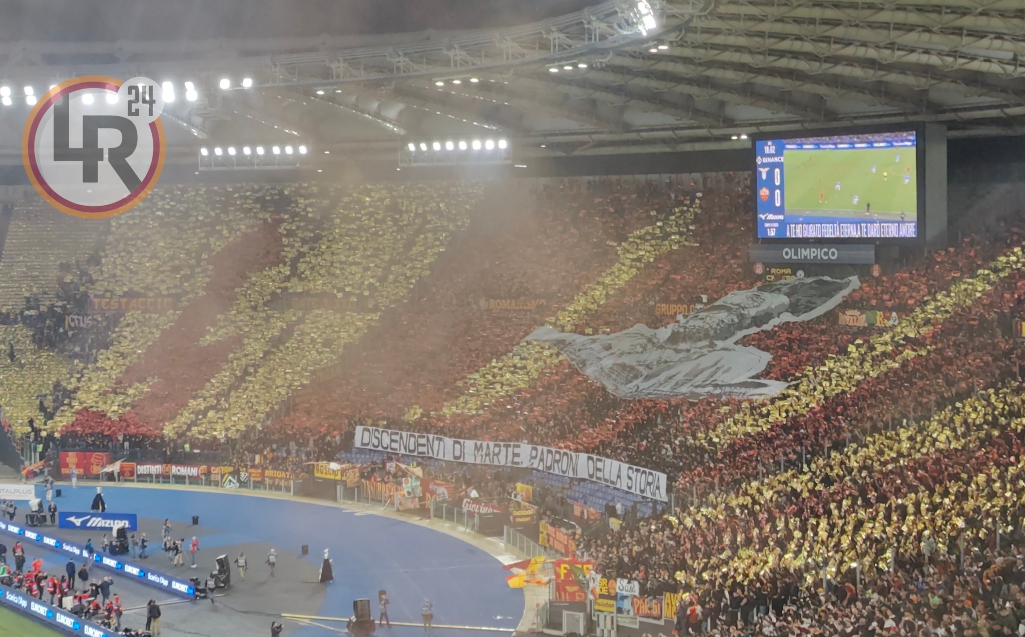 Lazio-Roma: la coreografia della Curva Sud 12.11.2023 » Photogallery ...